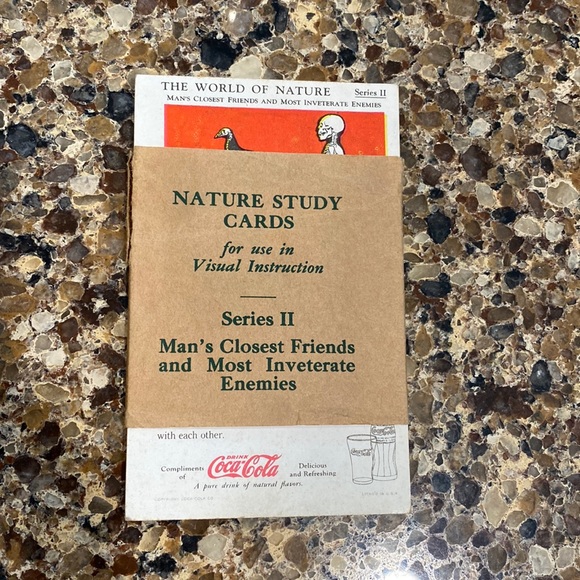 Coca Cola | Art | Limited Edition Nature Study Cards Series Ii | Poshmark